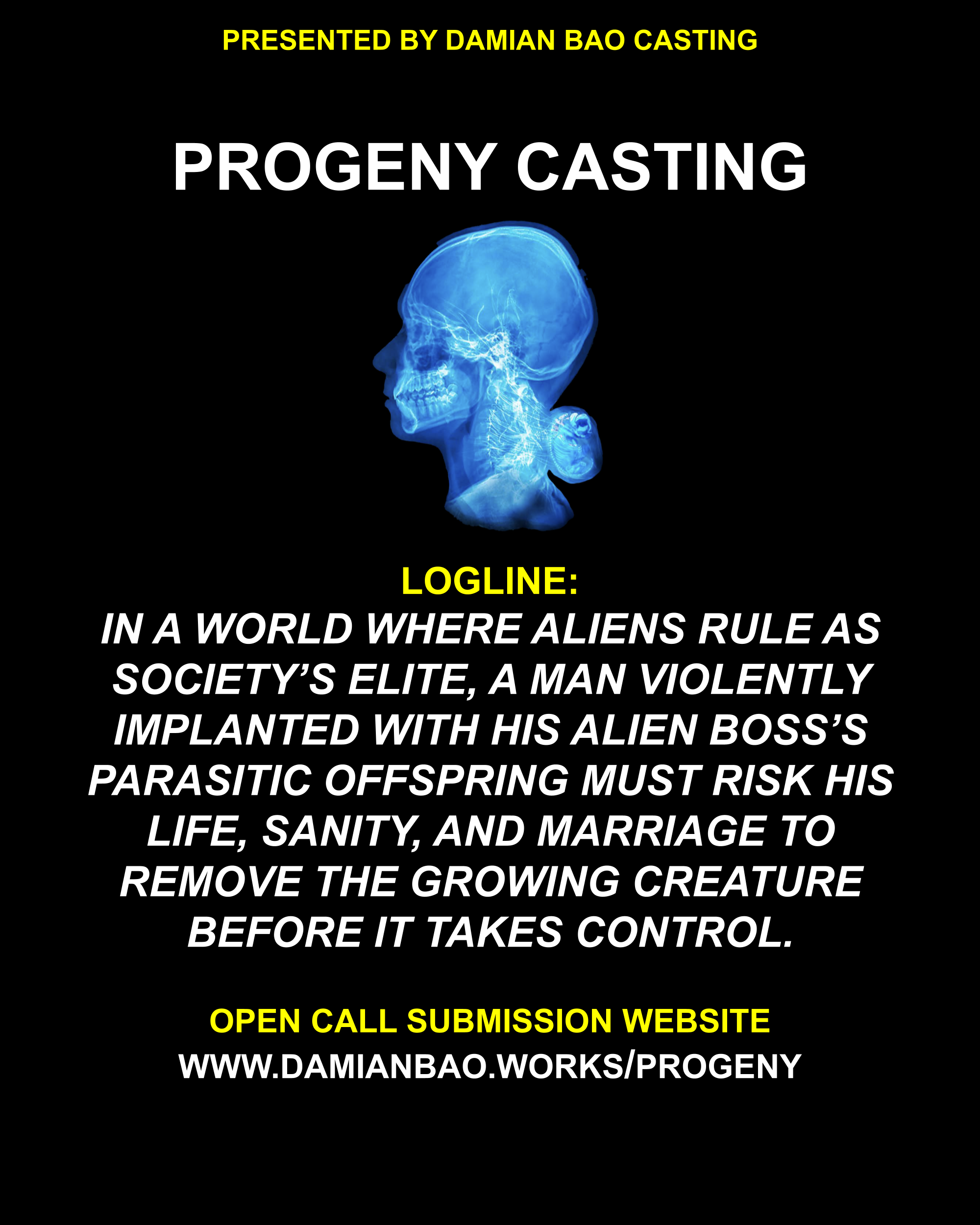 PROGENY FILM CASTING - Extras Wanted in Minneapolis, MN!!! - DAMIAN BAO ...