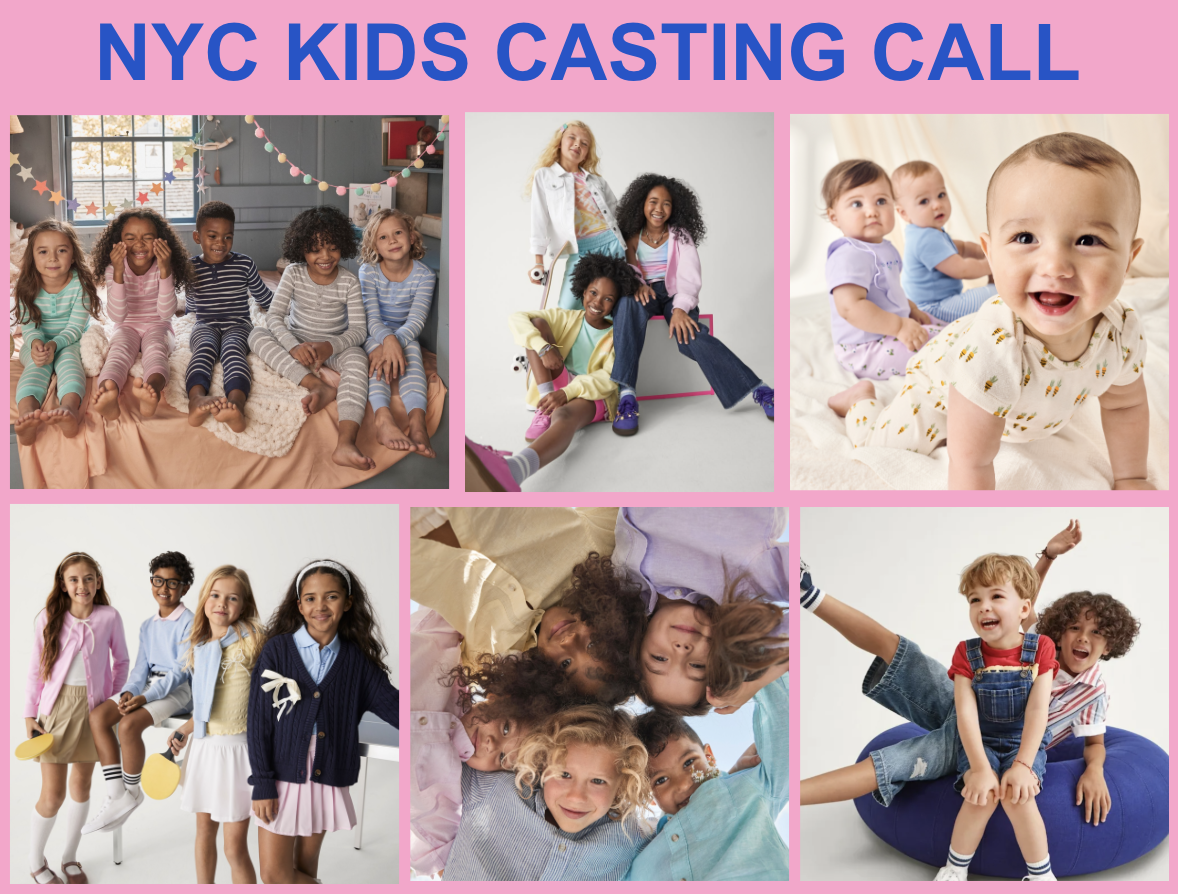 CASTING CALL FOR ACTIVE KIDS IN NYC - DAMIAN BAO CASTING